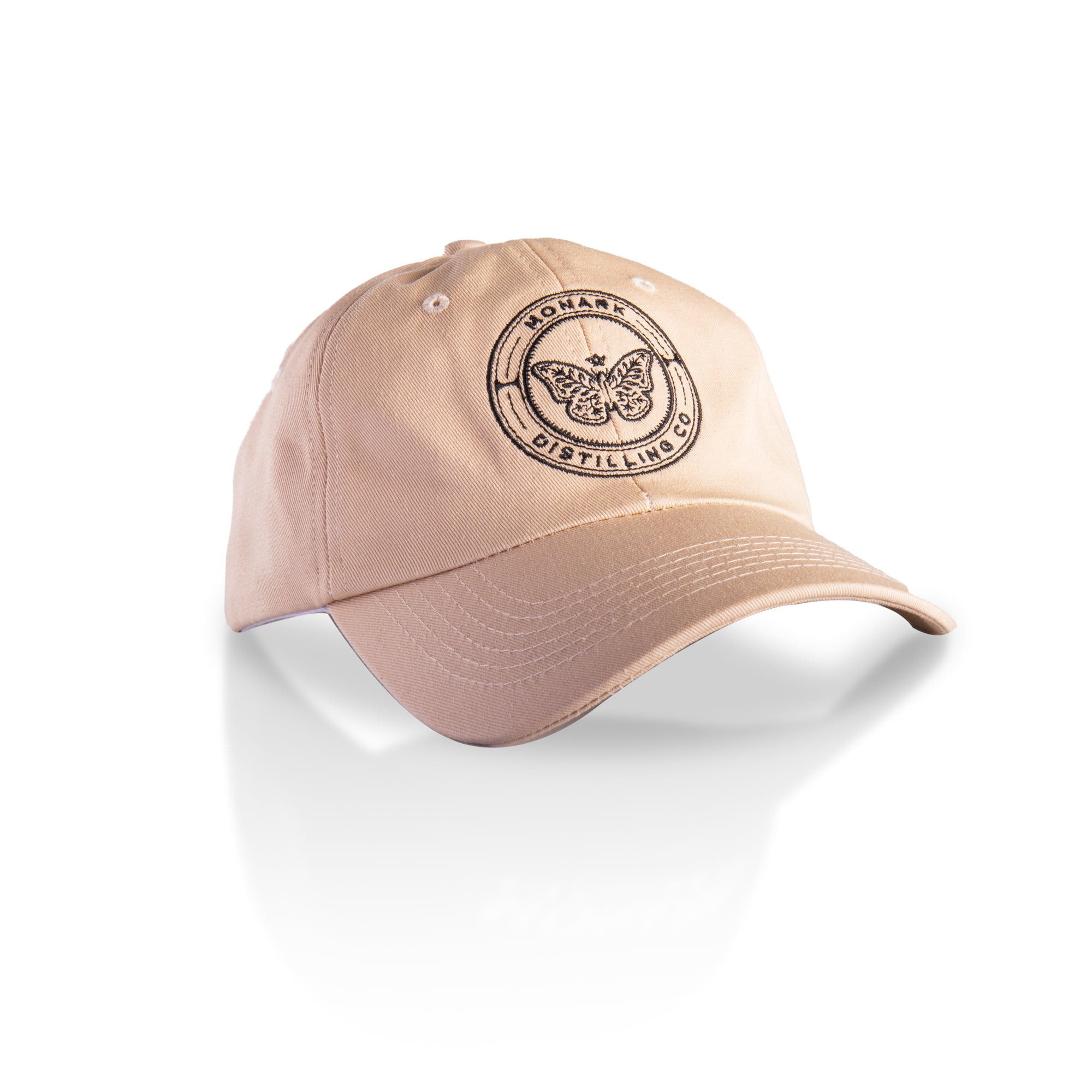 Branded Cap | Beige – Monark Distilling Co.
