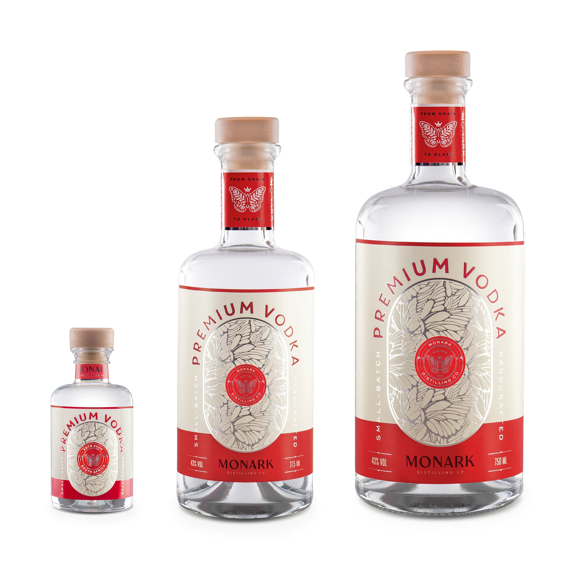 Premium Vodka 50ml – Monark Distilling Co.